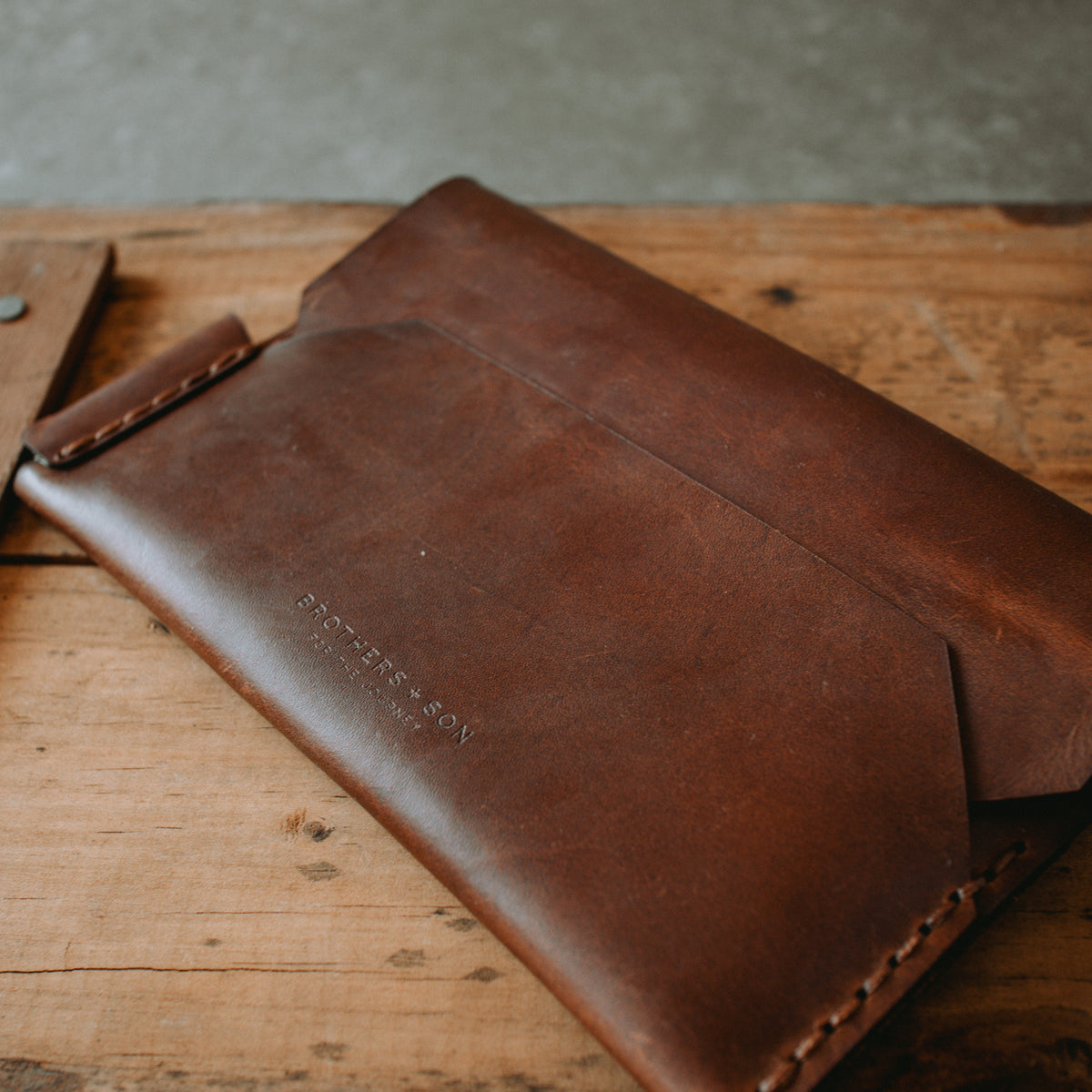 The Notebook Fold - Amber – Brothers & Son